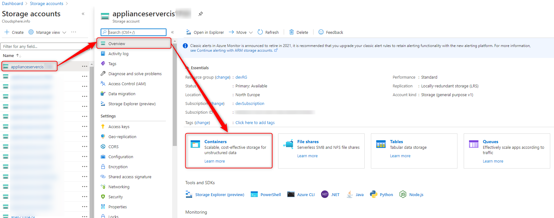 Appliance Installation - Azure (VHD Image) – CloudSphere